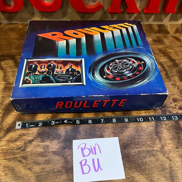 Games | Vintage Roulette Game Wheel Monte Carlo Style Made In Japan ...